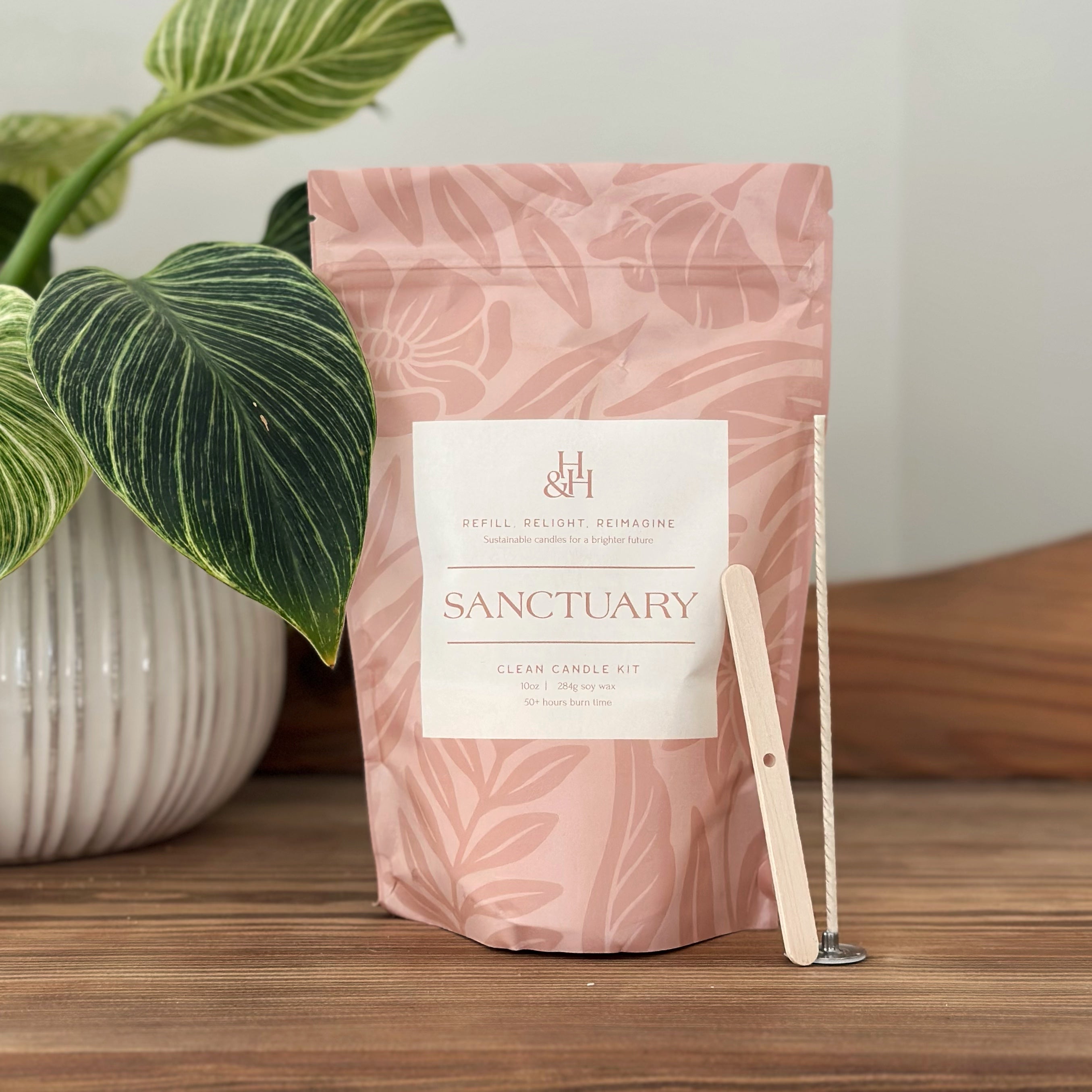 Candle Wax Refill Kit: Sanctuary – Heart and Hand Ceramics