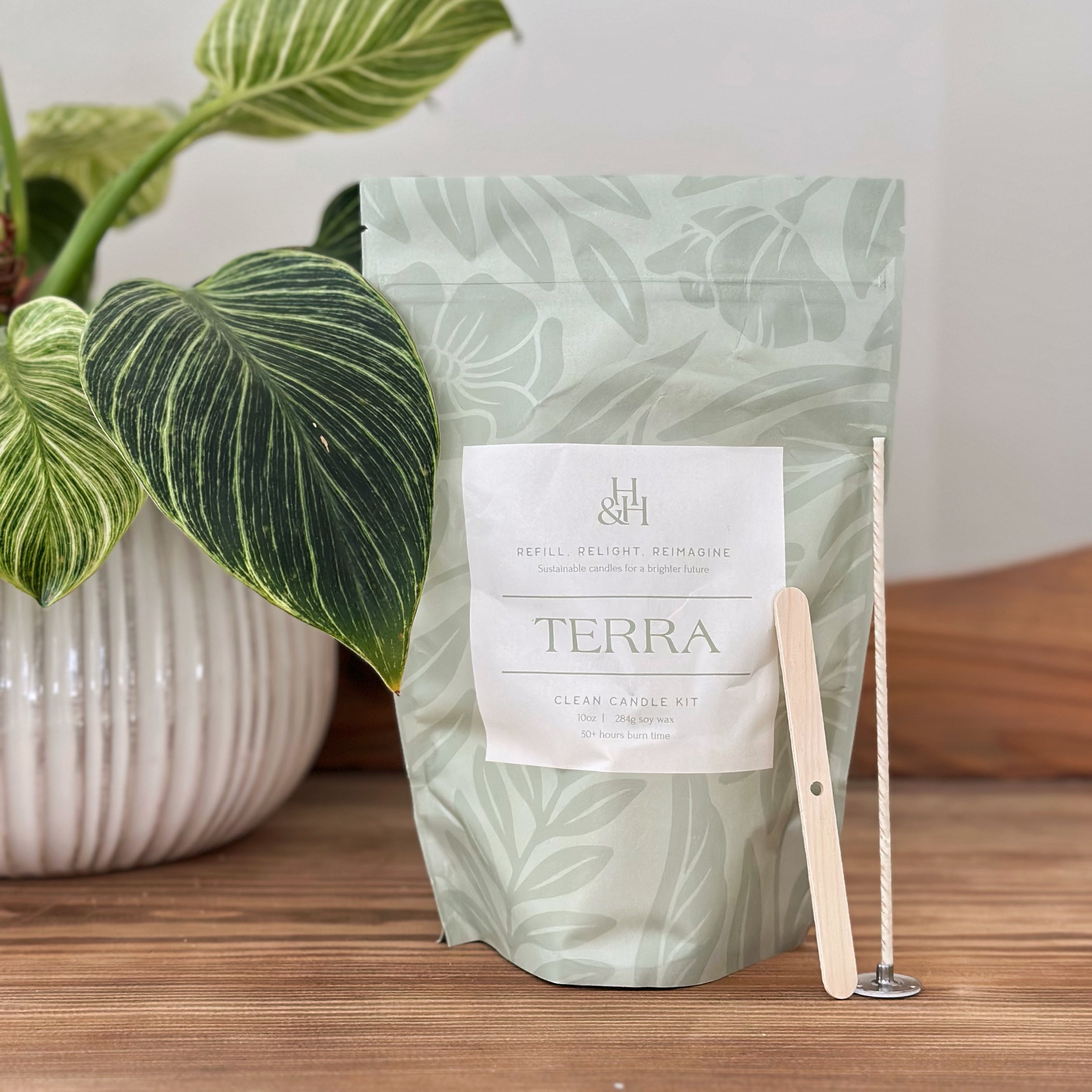 Candle Wax Refill Kit: Terra – Heart and Hand Ceramics