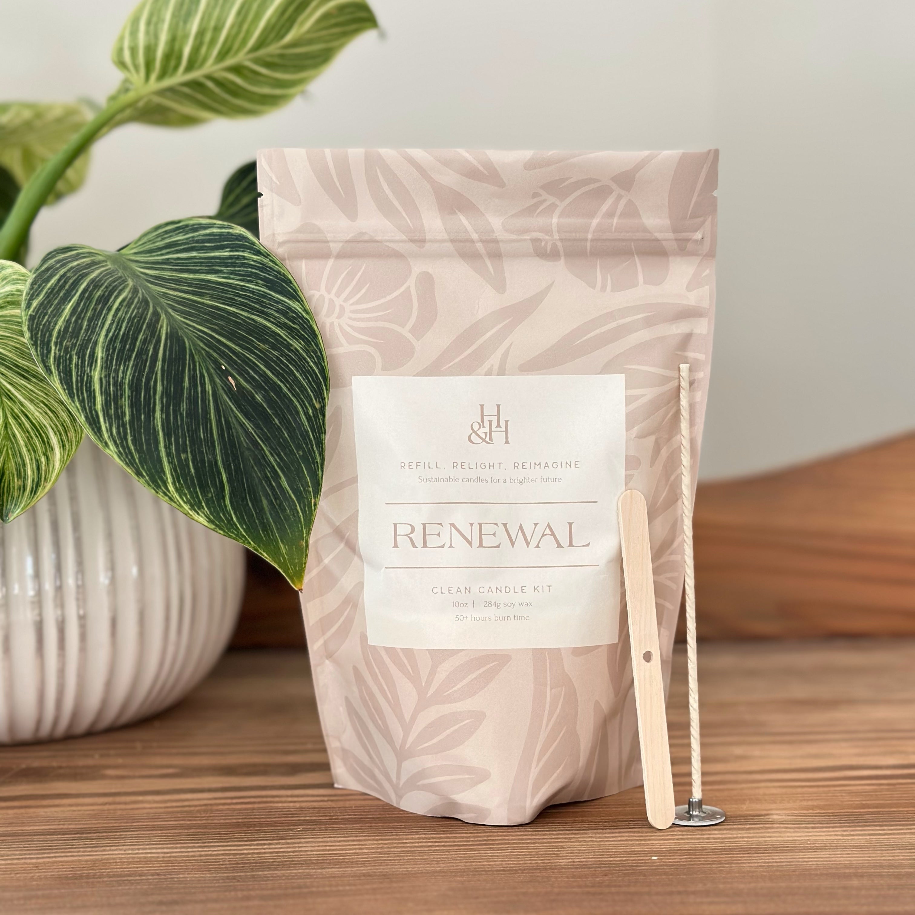 Candle Wax Refill Kit: Renewal – Heart and Hand Ceramics