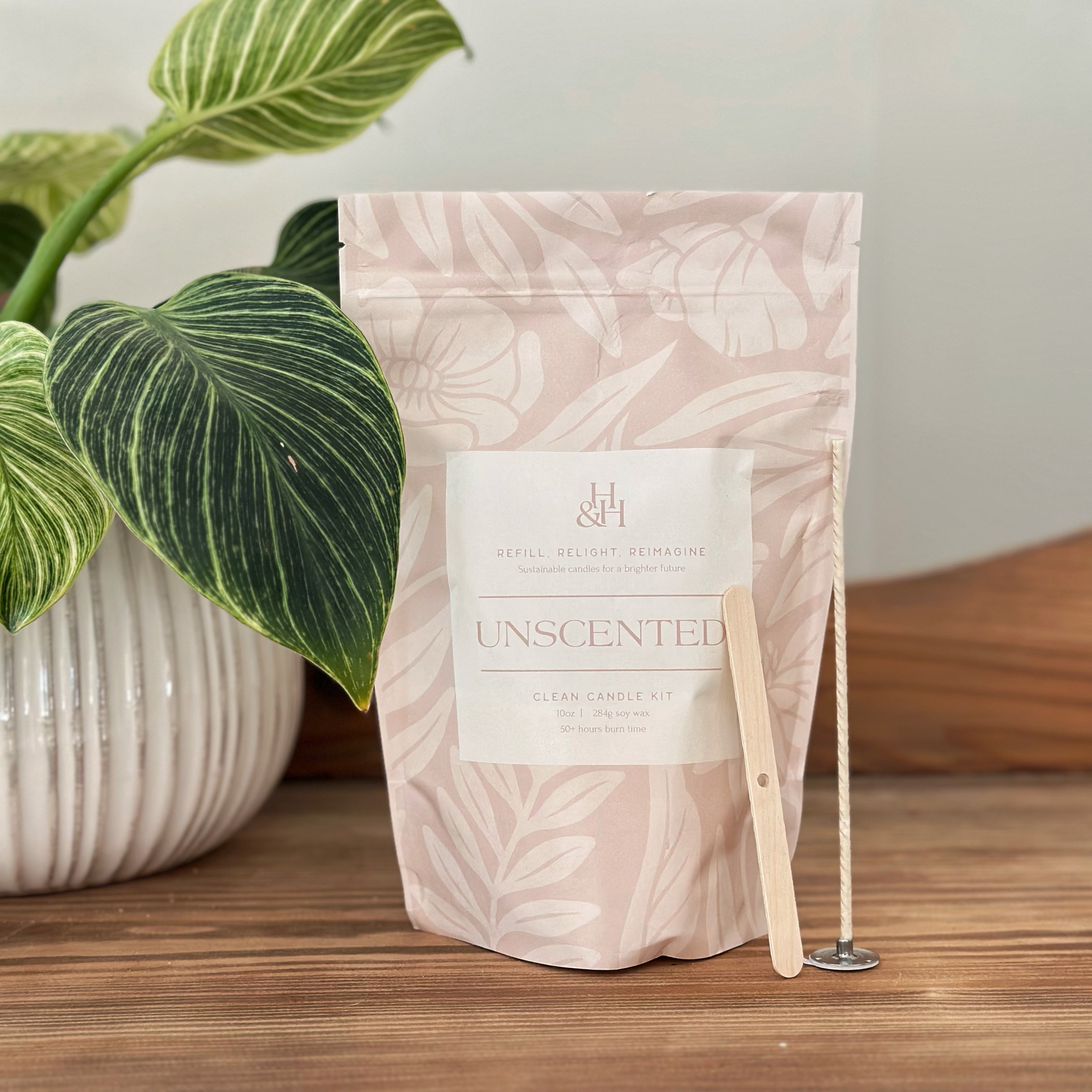 Candle Wax Refill Kit: Unscented – Heart and Hand Ceramics